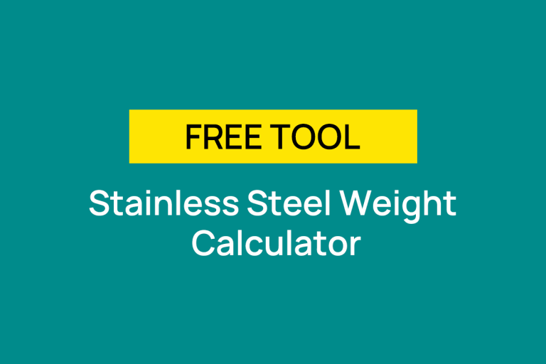 Steel Weight Calculator: Free Online Tool | MachineMFG