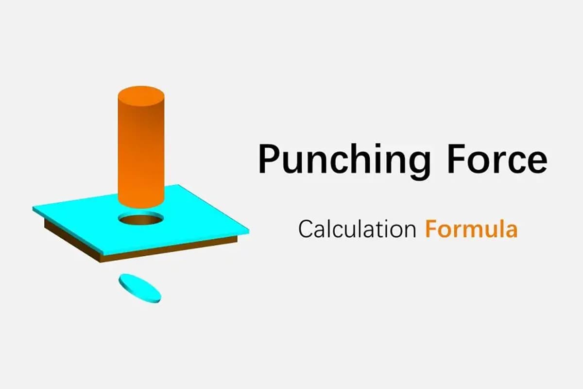 Punching Force Calculator & Formula (Online & Free) | MachineMFG